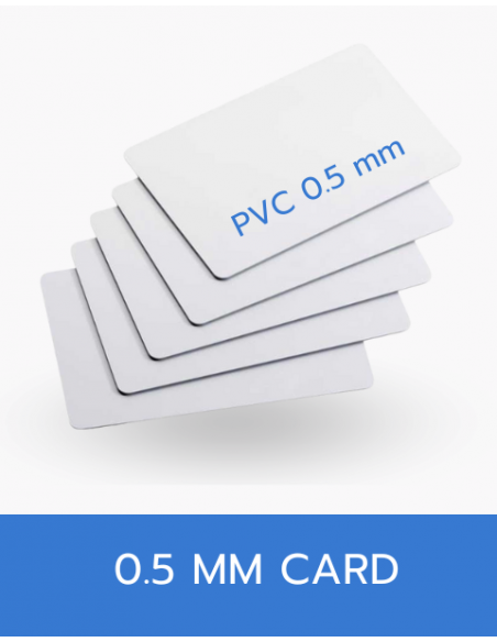 PVC Blank Card 0.5 mm for PVC Cards