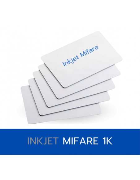 InkJet Mifare Card 1K 13.56 MHz สำหรับ บัตรพลาสติก