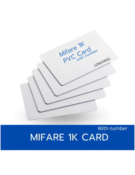 copy of บัตร Mifare 1K 13.56 MHz สำหรับ บัตรพลาสติก