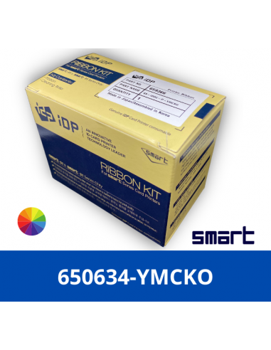 Smart Ribbon 650634- YMCKO, Smart-50S,30S สำหรับ SMART